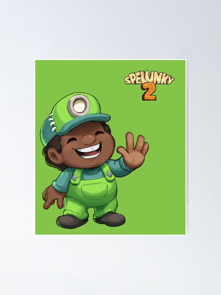 "Little Jay - Spelunky 2" Poster for Sale by remembermekid | Redbubble