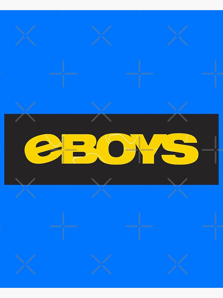 "The Eboys Youtube Box Logo (BOGO) T-Shirt and Sticker Design" Poster ...