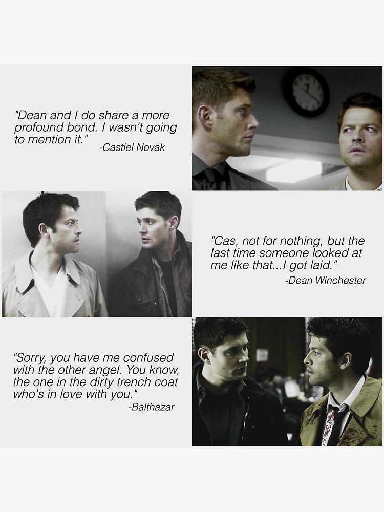 "Destiel" Sticker for Sale by Bandderping | Redbubble