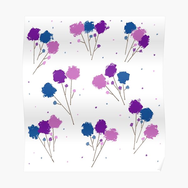 "Colorful Dr Seuss inspired puffs" Poster for Sale by AestheticGalore ...