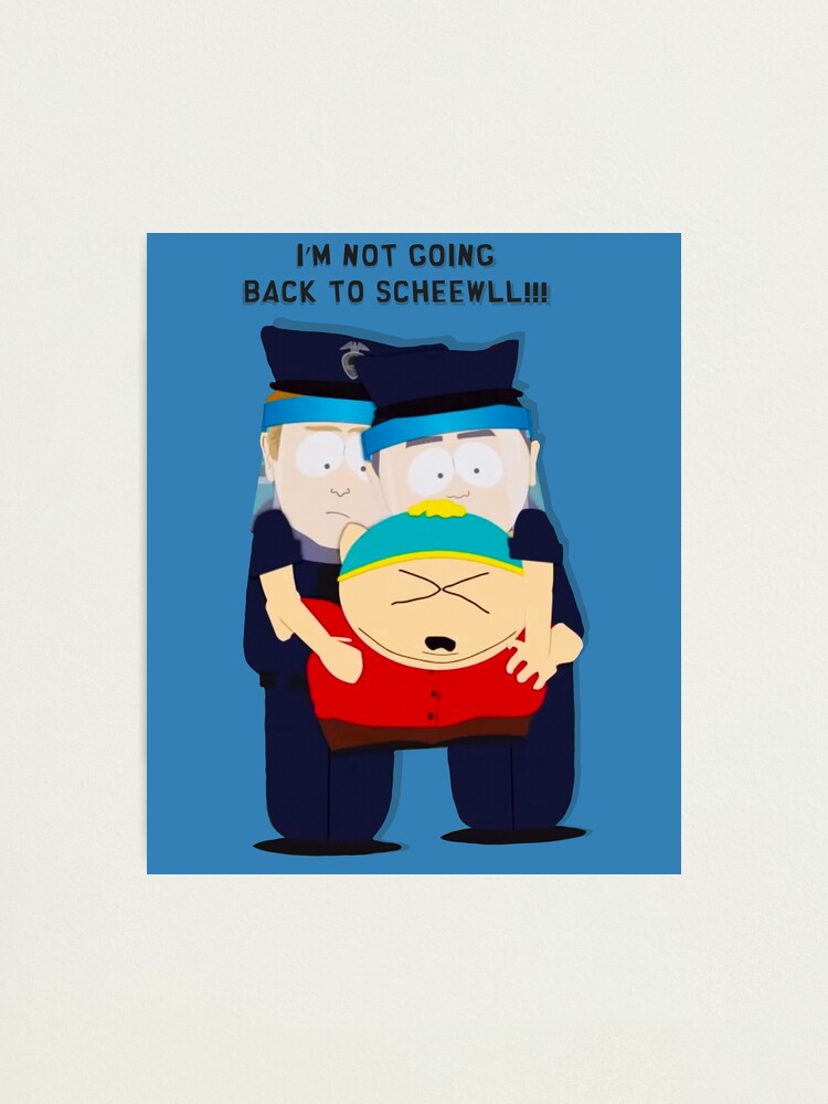 "South Park - Cartman Goes Back To School" Photographic Print for Sale ...