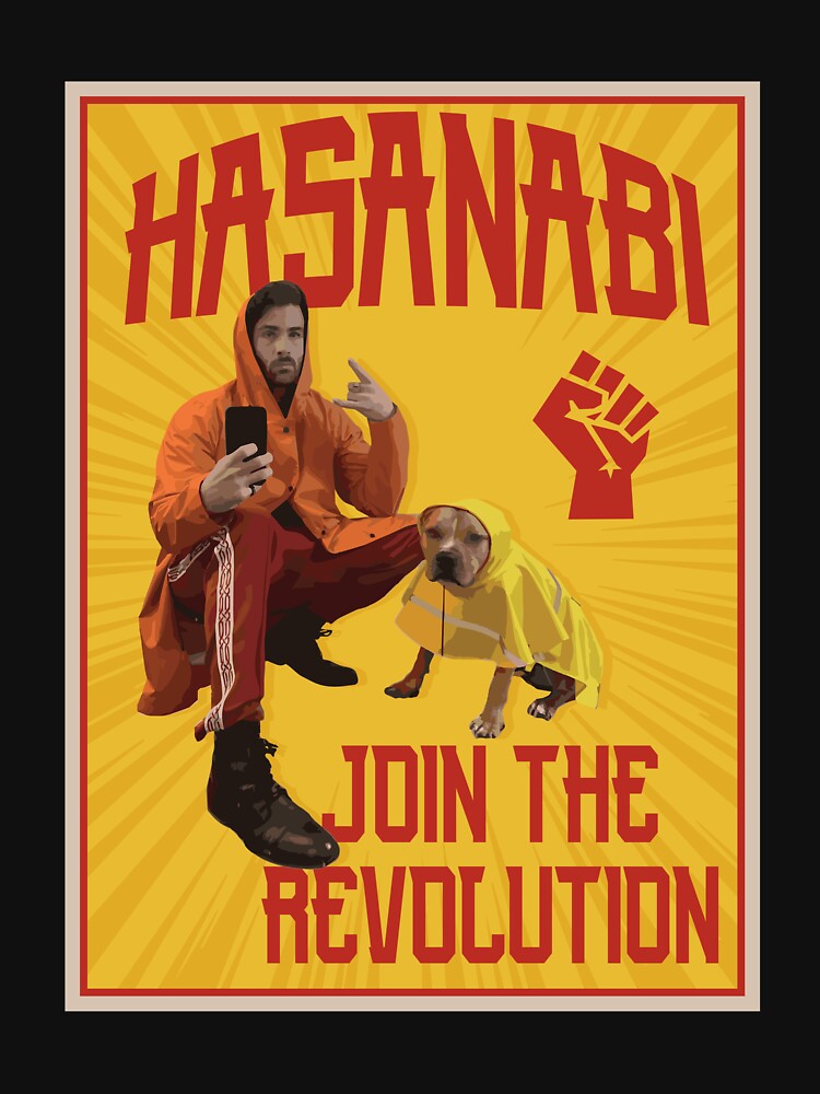 "Hasanabi Fish " T-shirt for Sale by AcidMilkHotel | Redbubble ...