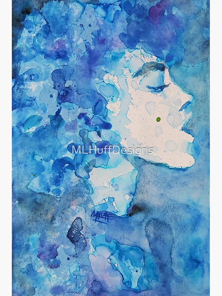"Azure" Poster for Sale by MLHuffDesigns | Redbubble