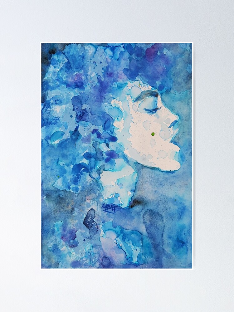 "Azure" Poster for Sale by MLHuffDesigns | Redbubble