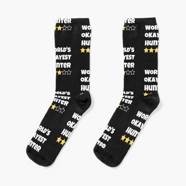 Funny Bird Hunter Socks for Sale | Redbubble