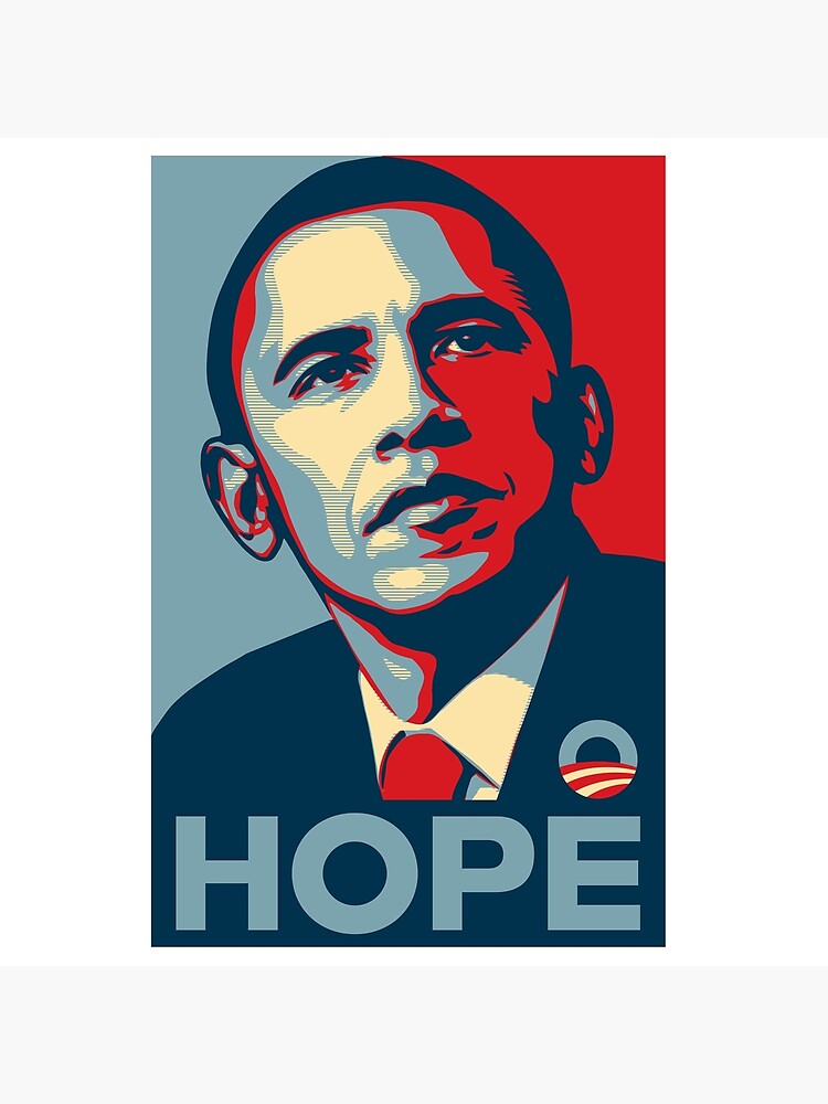 "Obama Hope " Poster for Sale by EarthlingDesign | Redbubble