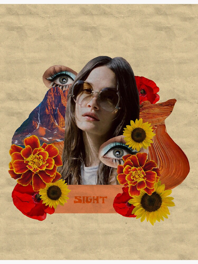 "Five Senses Collage - SIGHT" Sticker for Sale by Peytonwebby | Redbubble