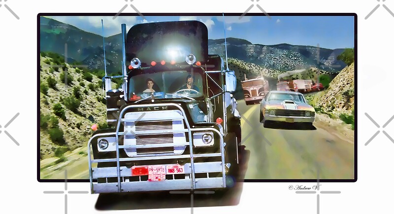 Convoy Truck: Stickers | Redbubble