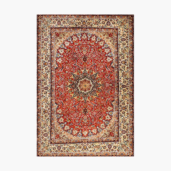 Impression photo « Persia Qum 19ème siècle authentique photo colorée d ...