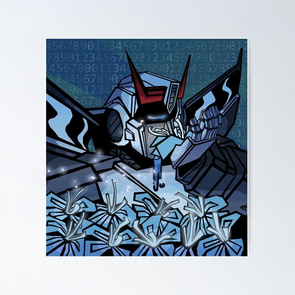 "Prowl Flowers" Poster for Sale by dapper-robot | Redbubble