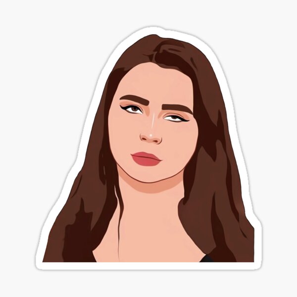 "Anfisa Eyeroll" Sticker for Sale by 90daydumpster | Redbubble