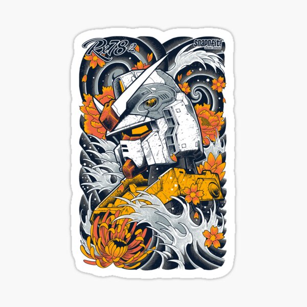 Gundam Stickers | Redbubble