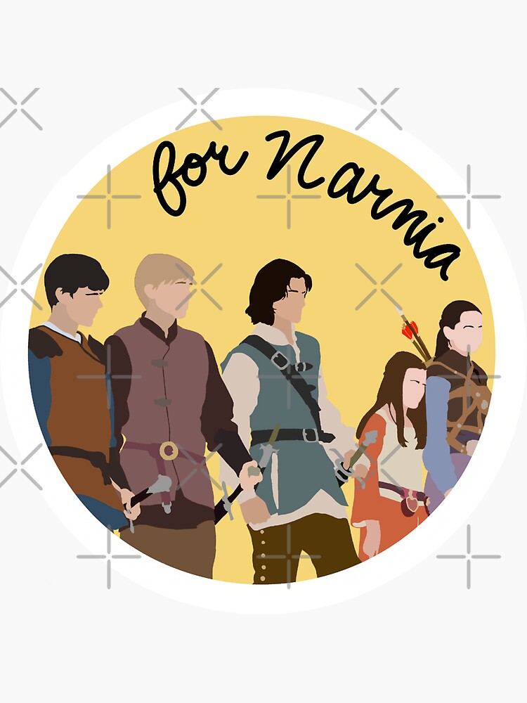 "For Narnia" Sticker for Sale by LakenAlexander | Redbubble