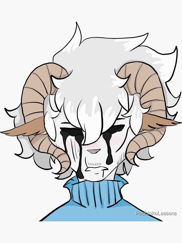 "Ghost Schlatt" Sticker for Sale by PachinkoLessons | Redbubble