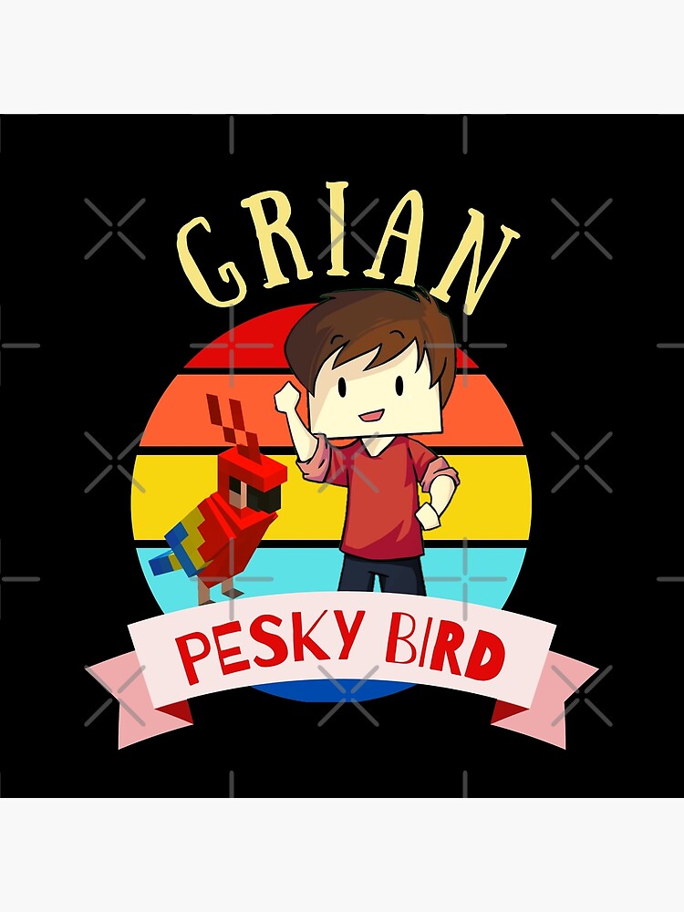 "Grian & Pesky bird" Poster by yeppashop | Redbubble