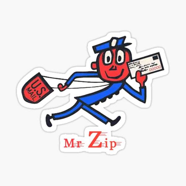 Mr Zip Stickers | Redbubble