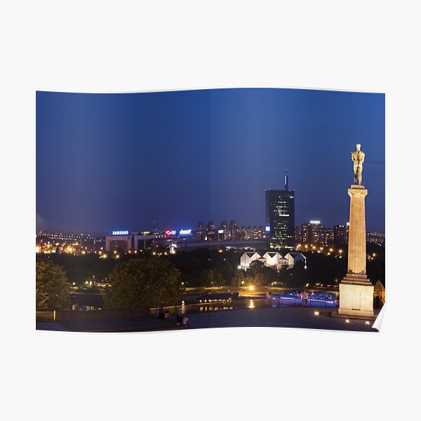 "Belgrade - Serbia / Beograd - Srbija" Poster for Sale by keepchoice ...