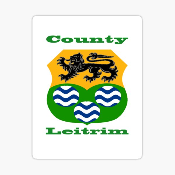 "County Leitrim Coat of Arms" Sticker for Sale by CrankyOldDude | Redbubble
