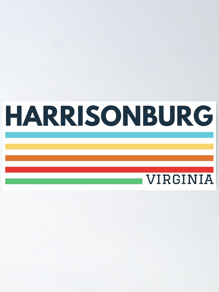 "Harrisonburg Virginia" Poster by Taumaturgo | Redbubble