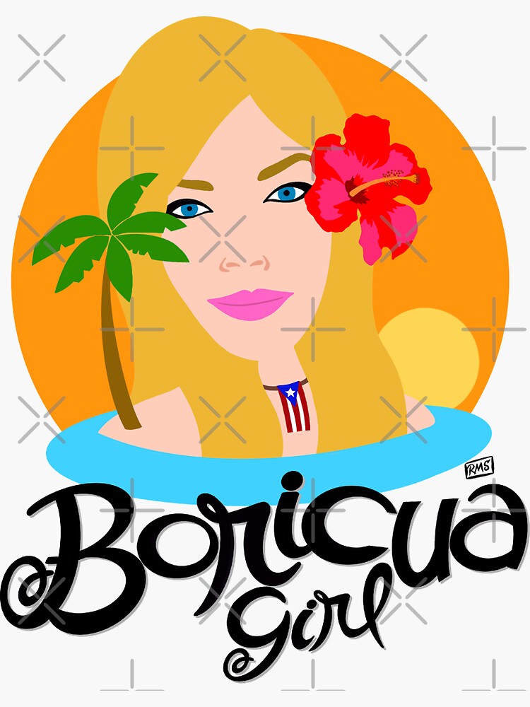 "Blonde girl" Sticker for Sale by Rositams | Redbubble
