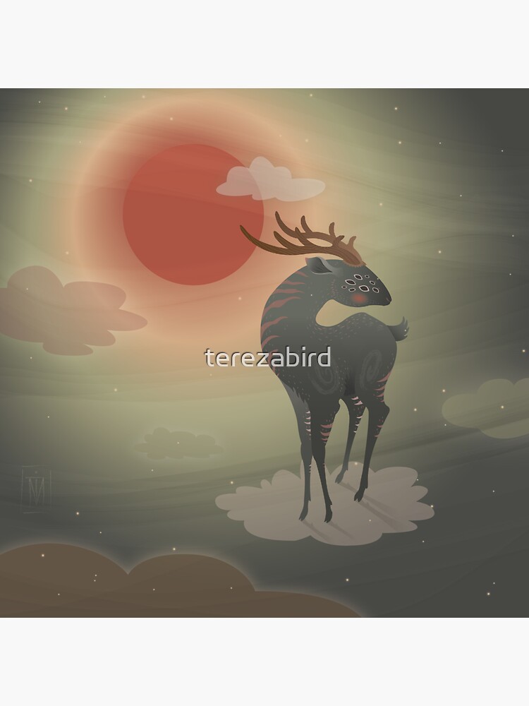 "Dear Ancestor" Sticker by terezabird | Redbubble