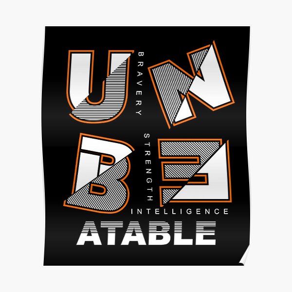Unbeatable Posters | Redbubble