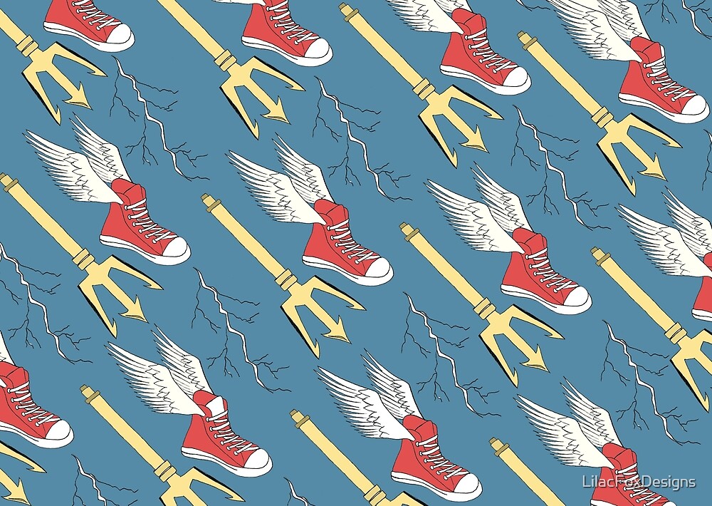 "Percy Jackson" by LilacFoxDesigns | Redbubble