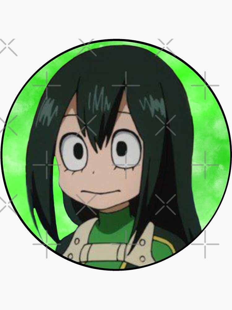 "Tsu Icon (white)" Sticker by echohicks1117 | Redbubble