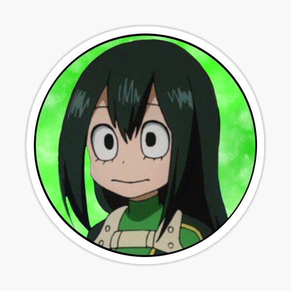 "Tsu Icon (white)" Sticker by echohicks1117 | Redbubble