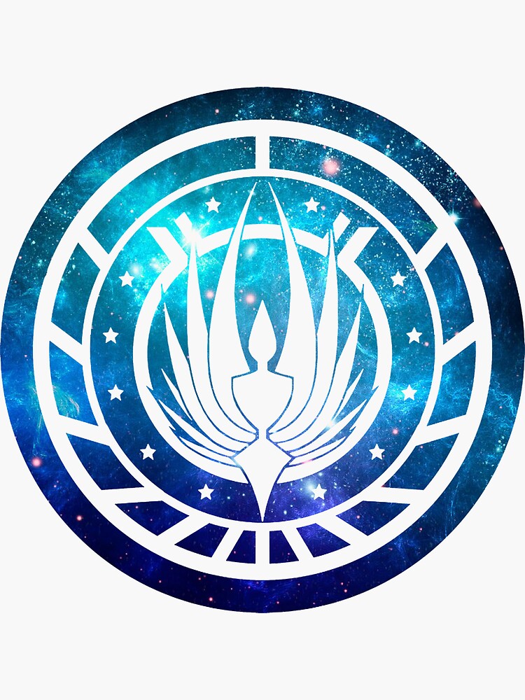 "Battlestar Galactica Colonial Seal" Sticker for Sale by Octopods ...