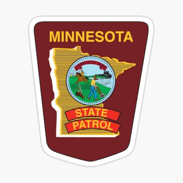 "MINNESOTA STATE PATROL MSP" Sticker for Sale by enigmaticone | Redbubble