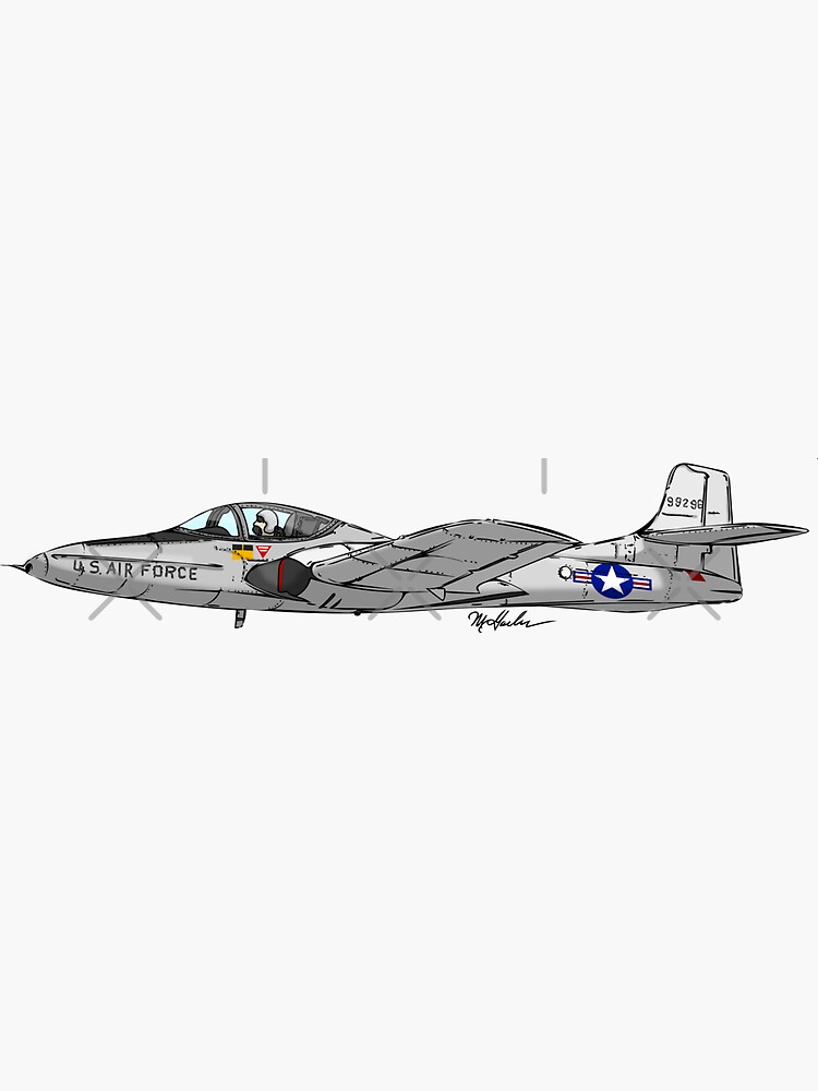 "T37 Air Force Trainer" Sticker by Statepallets | Redbubble