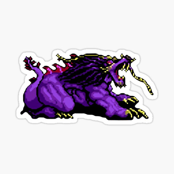 "Final Fantasy IV - Behemoth" Sticker by Justin-Case001 | Redbubble