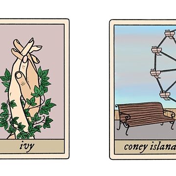 "evermore tarot card deck" Sticker for Sale by signedbykaty | Redbubble