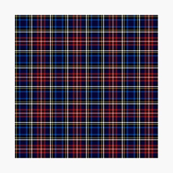 Stewart Clan Tartan Pattern Scottish Kilt Photographic Prints | Redbubble