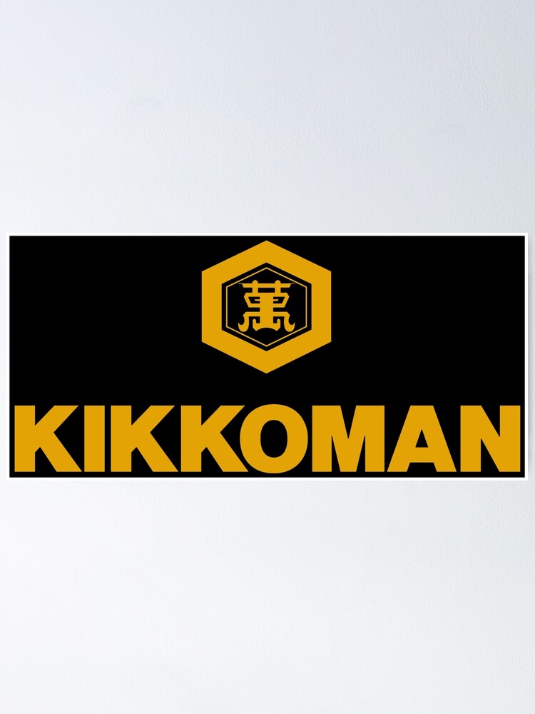 "Kikkoman Logo" Poster by Darrenfola | Redbubble