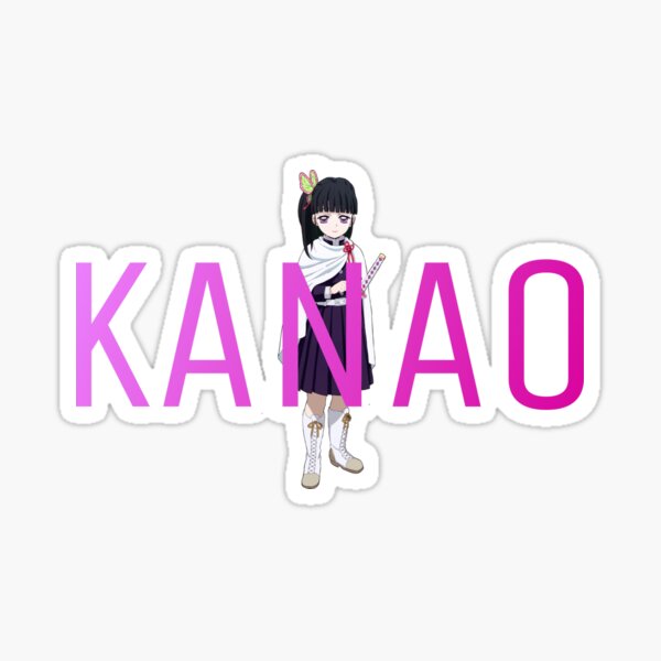 "Kanao Tsuyuri - Demon Slayer" Sticker by AnimeAttraction | Redbubble