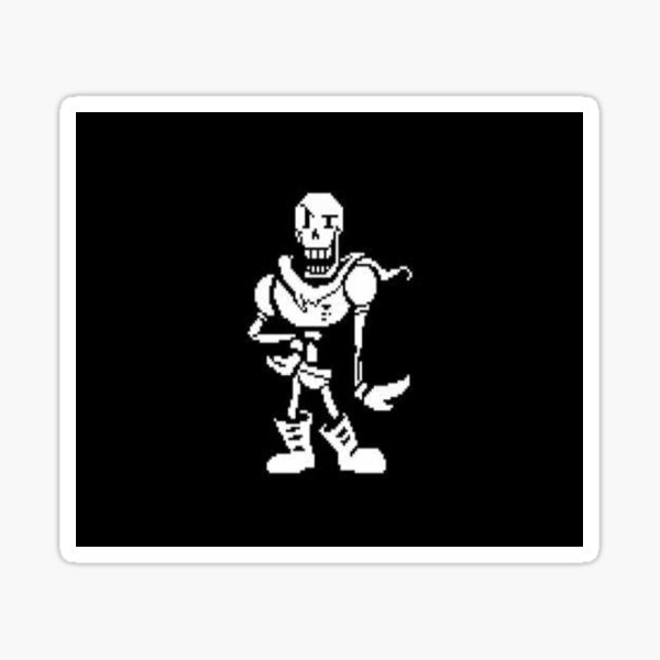 "Undertale Papyrus - Undertale" Sticker for Sale by T-ShirtDesigns ...