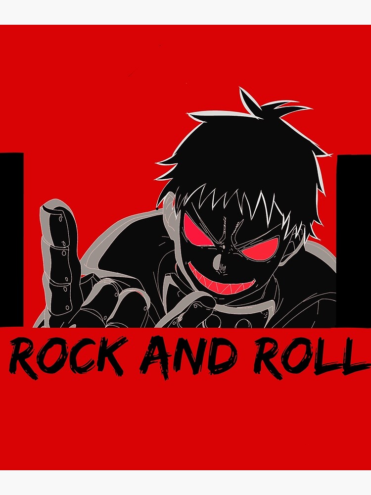 " Fire force rock and roll" Poster by Vasanthan | Redbubble