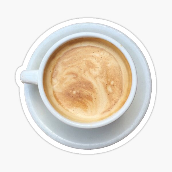"Latte" Sticker by jackiecabot | Redbubble