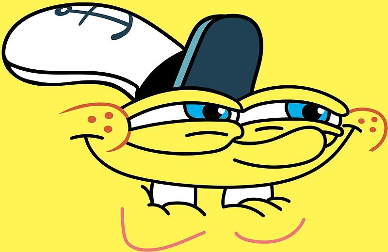 "Spongebob Smirk Face" Art Prints by kirkdstevens | Redbubble