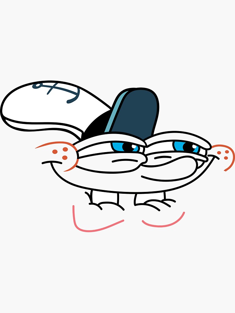 "Spongebob Smirk Face" Sticker for Sale by kirkdstevens | Redbubble