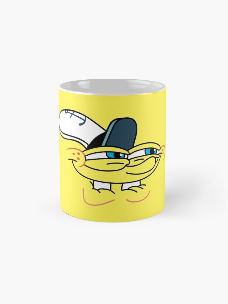 "Spongebob Smirk Face" Coffee Mug for Sale by kirkdstevens | Redbubble