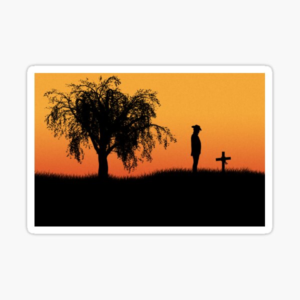 "Unforgiven Wild West Movie Art" Sticker for Sale by HunterCorliss ...