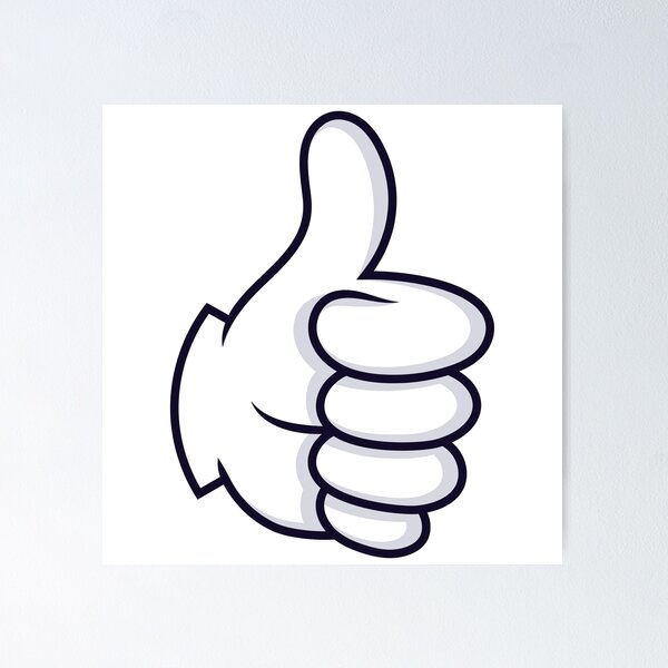 Mickey Mouse Hands Thumbs Up Png