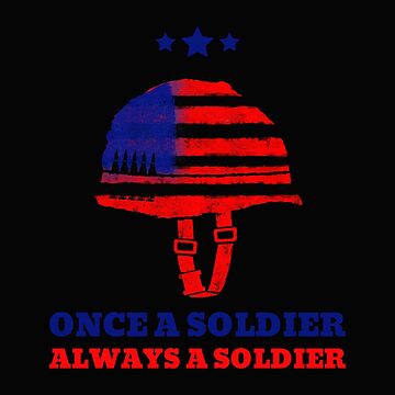 "Always a Soldier" Sticker for Sale by TitanRN | Redbubble