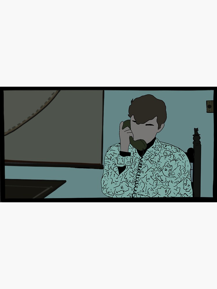 "Call me by your name inspired final scene cmbyn " Sticker by Momenti ...