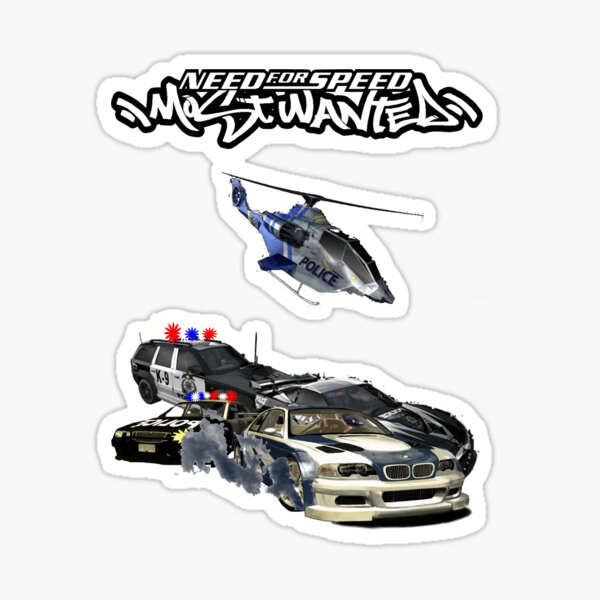 "NFS MW" Sticker for Sale by Thecartoonguy95 | Redbubble