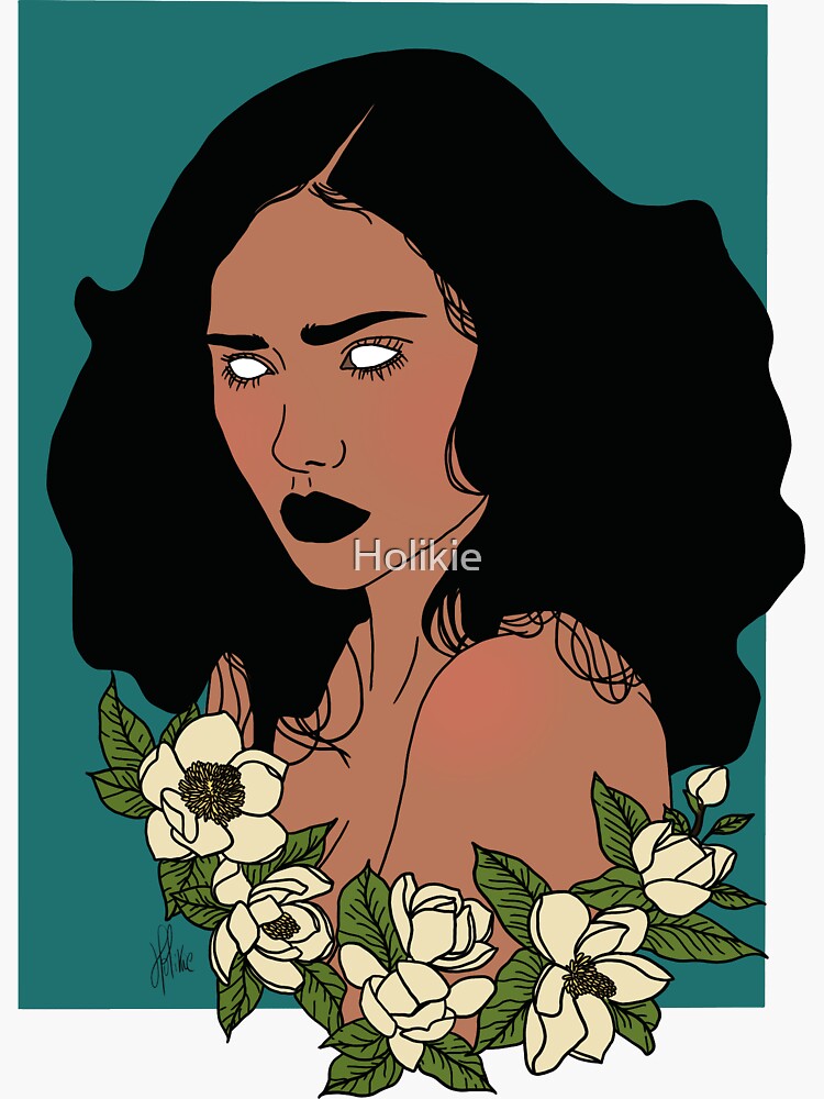 "Edith" Sticker by Holikie | Redbubble
