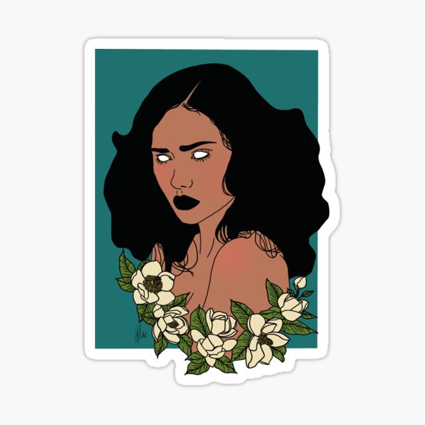 "Edith" Sticker by Holikie | Redbubble